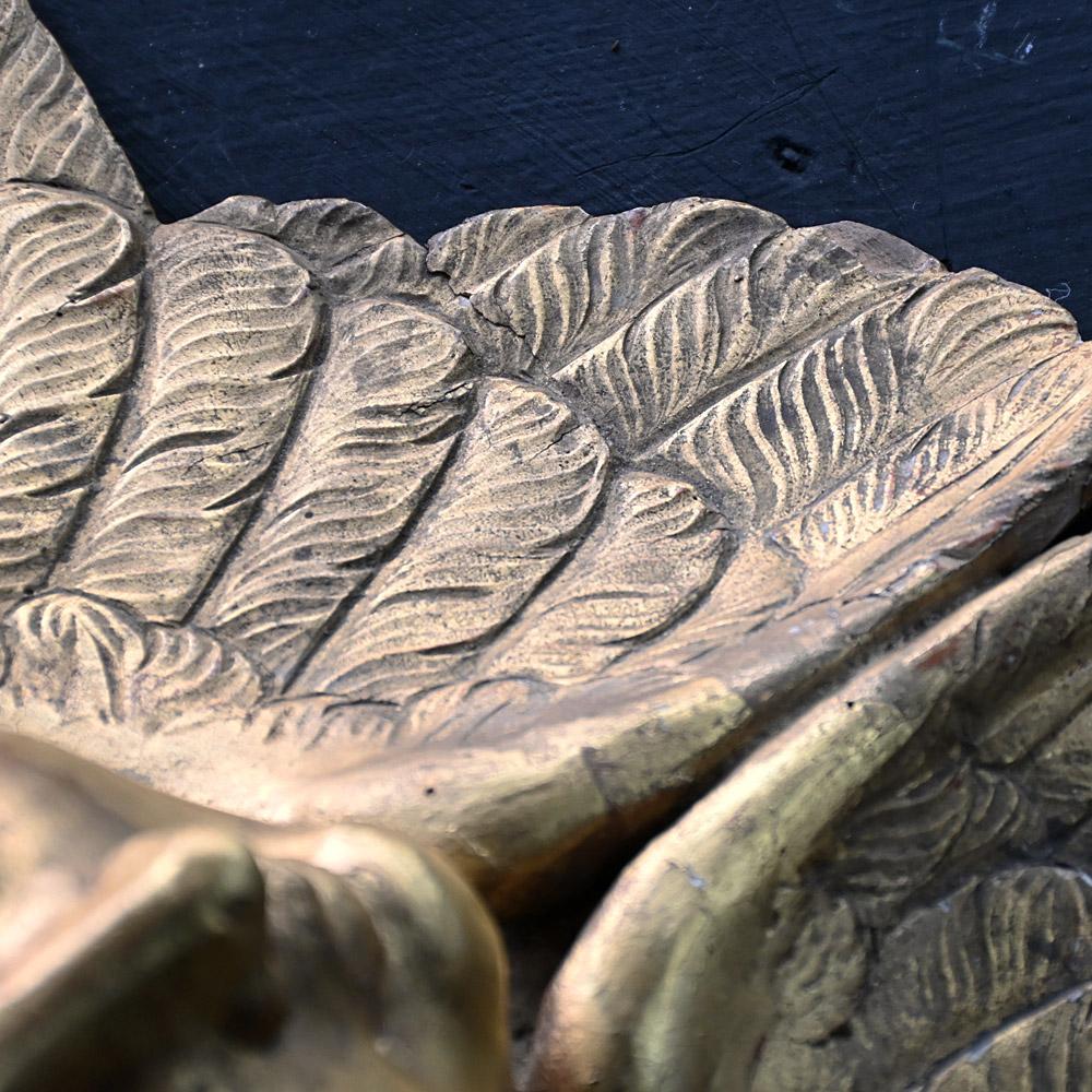 19th Century Hand Carved Angel Form For Sale at 1stDibs