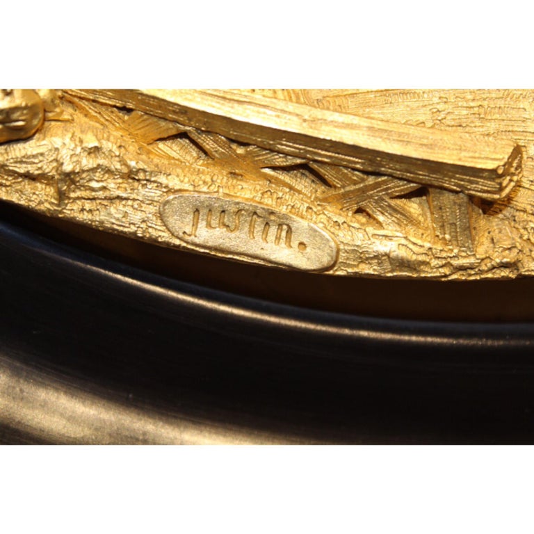 19th Century, Hand-Carved Meerschaum Bas Relief Plaque, Justin Mathieu ...