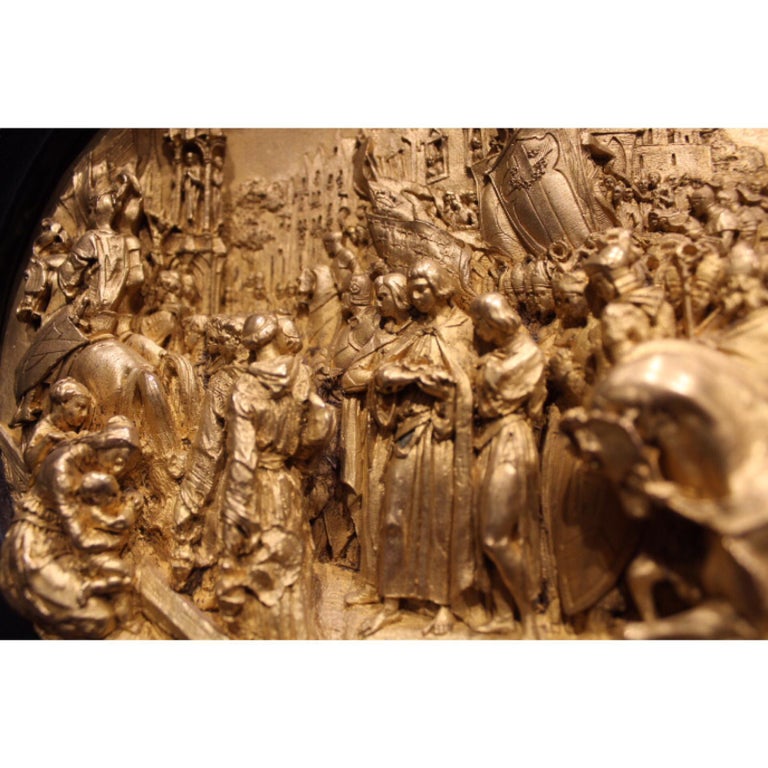 19th Century, Hand-Carved Meerschaum Bas Relief Plaque, Justin Mathieu ...
