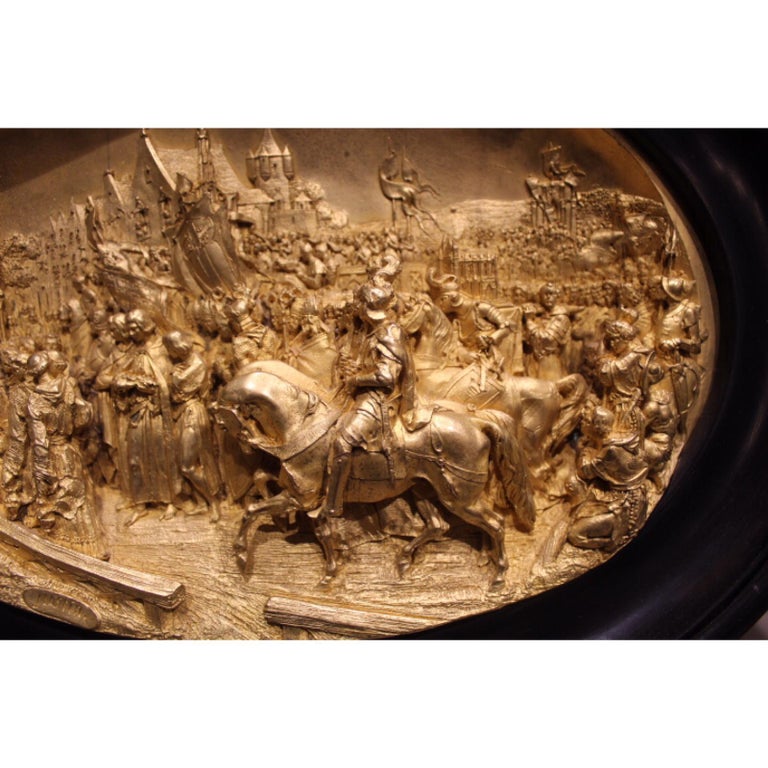 19th Century, Hand-Carved Meerschaum Bas Relief Plaque, Justin Mathieu ...