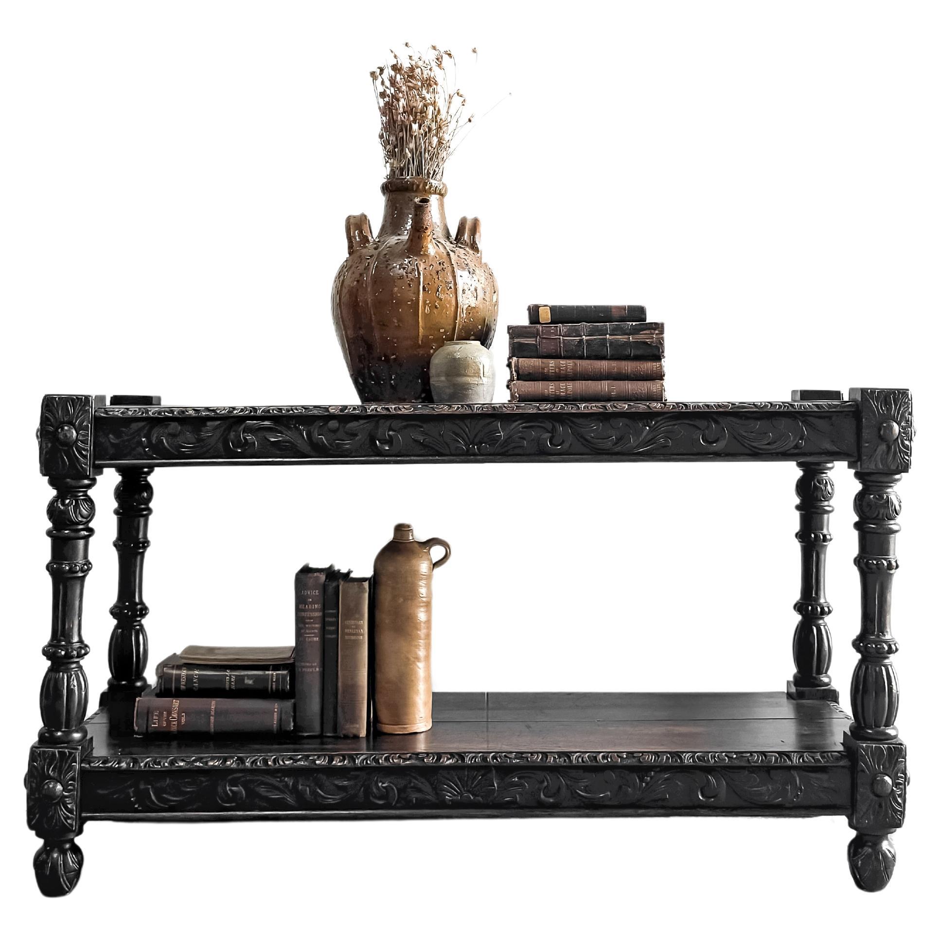 19th Century Carved Console Table at 1stDibs
