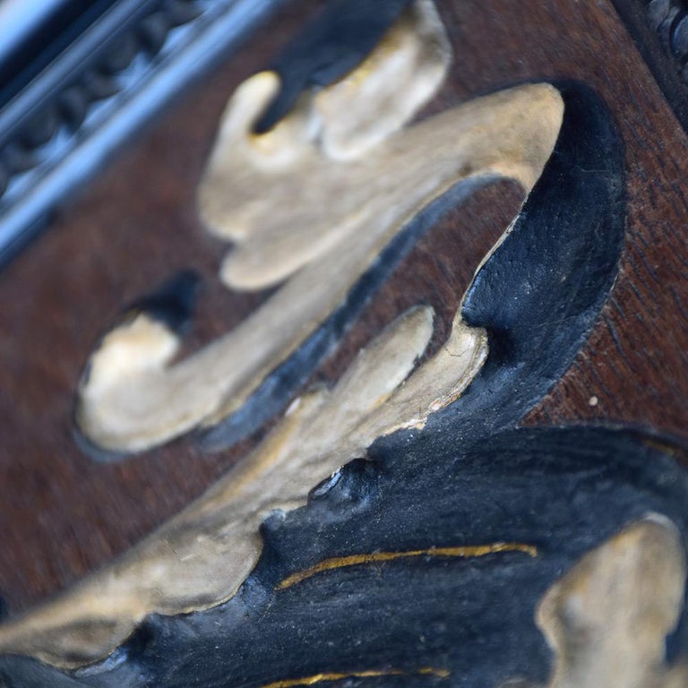 19th century hand crafted family shield For Sale at 1stDibs