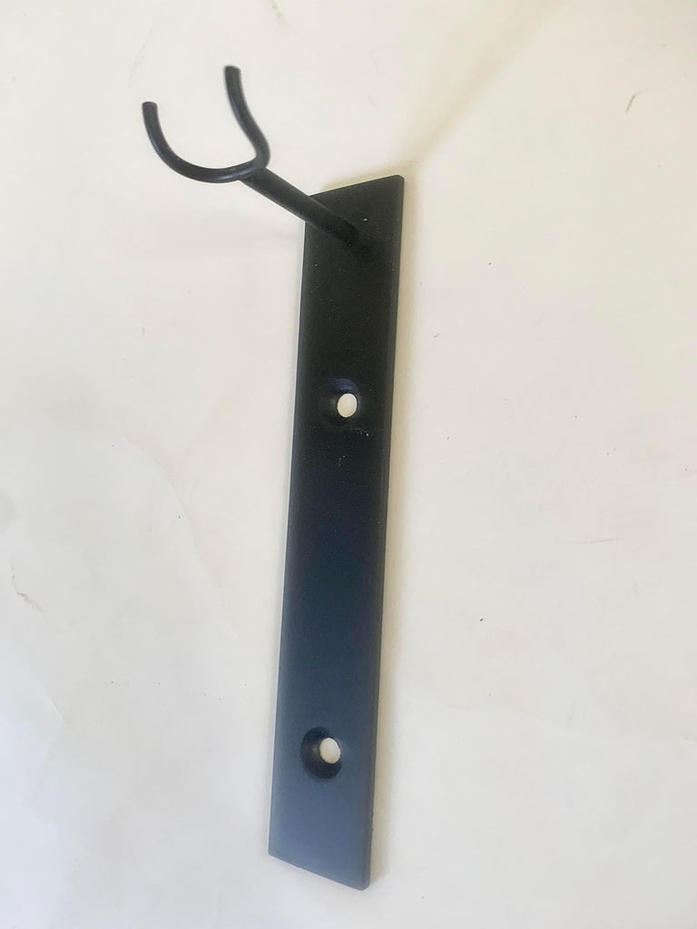 19th Century Hand Forged Iron Harpoon on Custom Wall Mount For Sale at ...