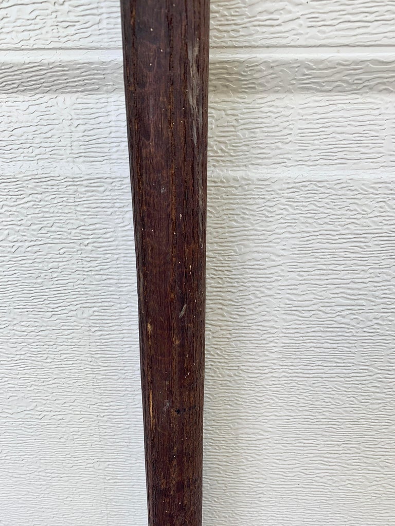 19th Century Hand Forged Iron Harpoon with Wooden Handle For Sale at ...