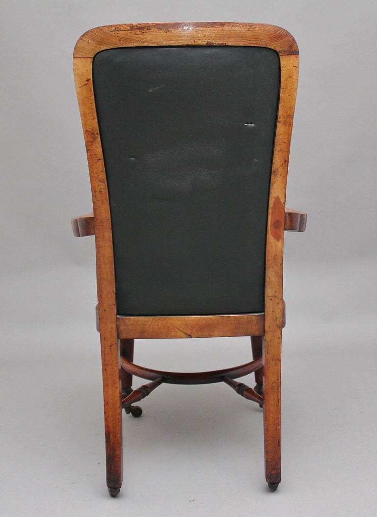 19th Century Heals of London Library Chair at 1stDibs | heals library ...