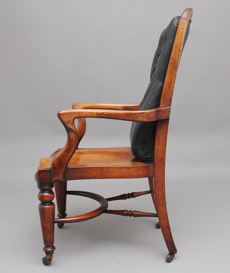 19th Century Heals of London Library Chair at 1stDibs | heals library ...