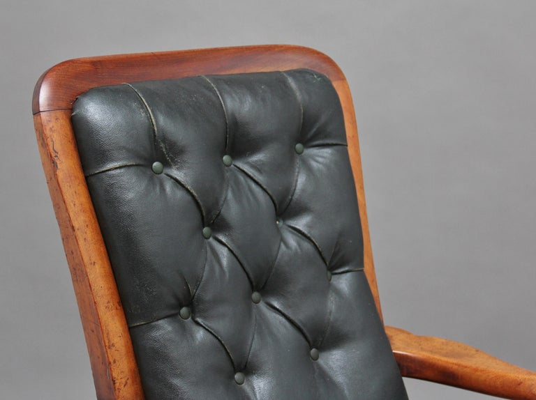 19th Century Heals of London Library Chair at 1stDibs | heals library ...