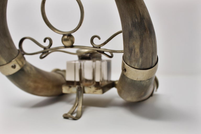19th Century Horn Inkwell at 1stDibs