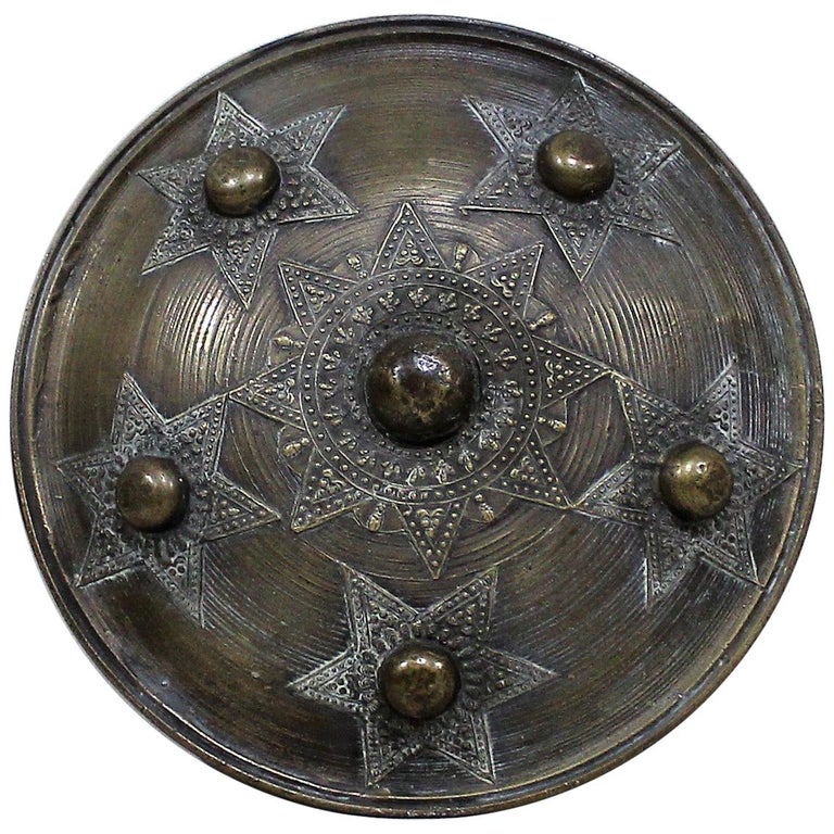 19th Century Indian Dhal Shield at 1stDibs