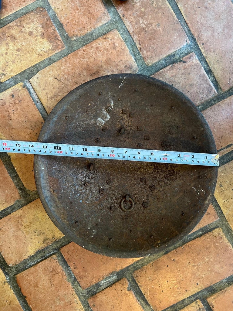 19th Century Indo-Persian Dhal Separ Steel Shield For Sale at 1stDibs