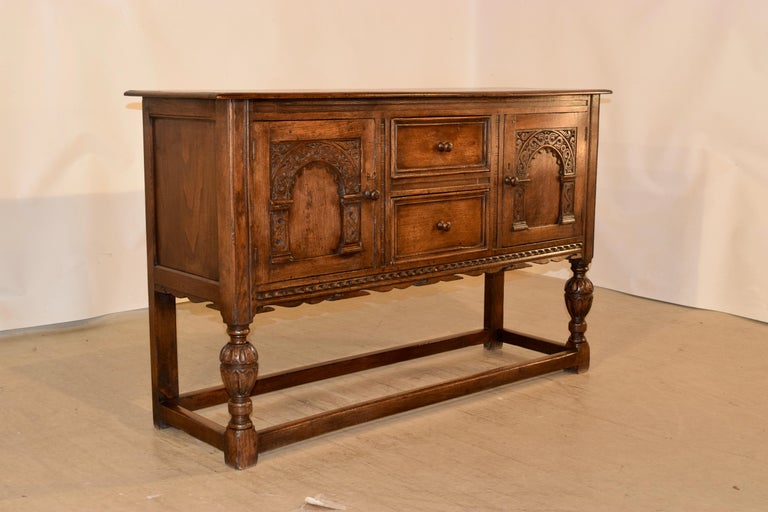 19th Century Ipswitch Oak Server at 1stDibs