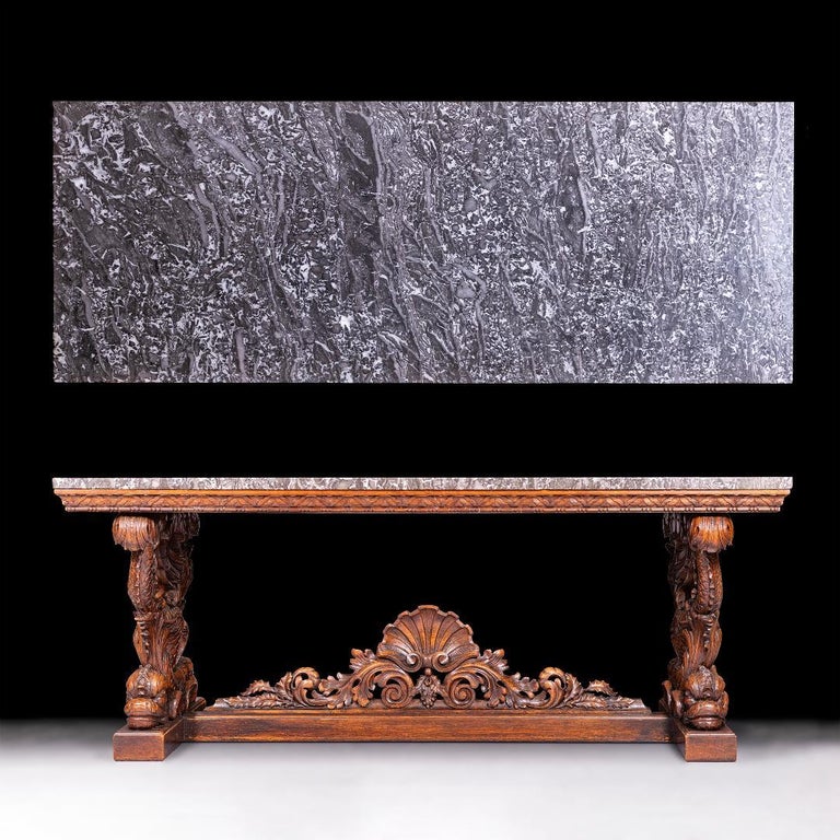 19th Century Irish Exhibition Console Table by O`Donnell of Limerick ...