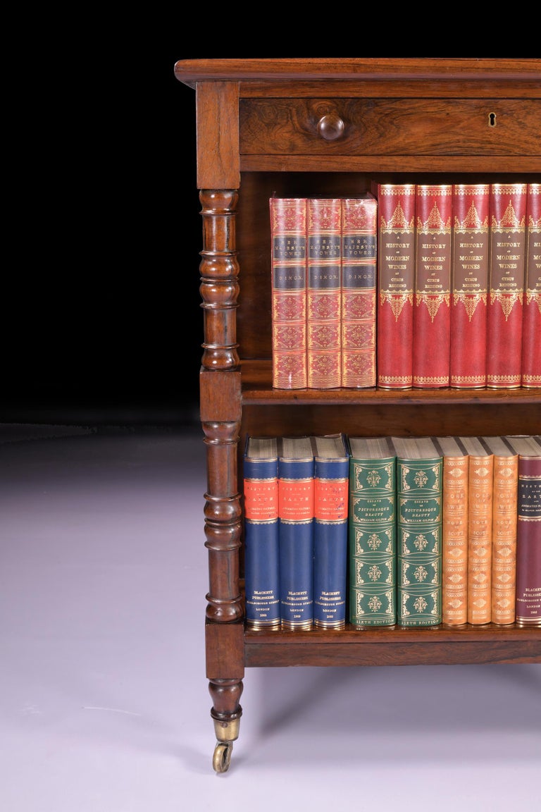 19th Century Irish Regency Freestanding Bookcase By Williams and Gibton ...