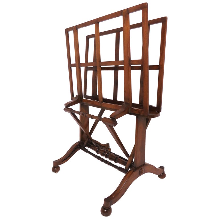 19th Century Irish Victorian Folio Stand at 1stDibs