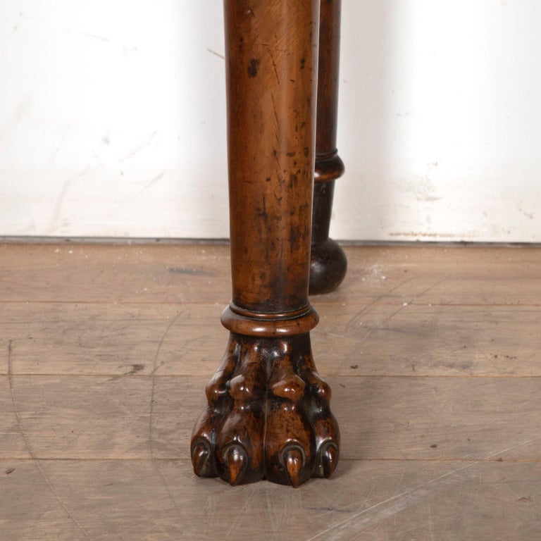 19th Century, Irish Yew Wood Side Table For Sale at 1stDibs