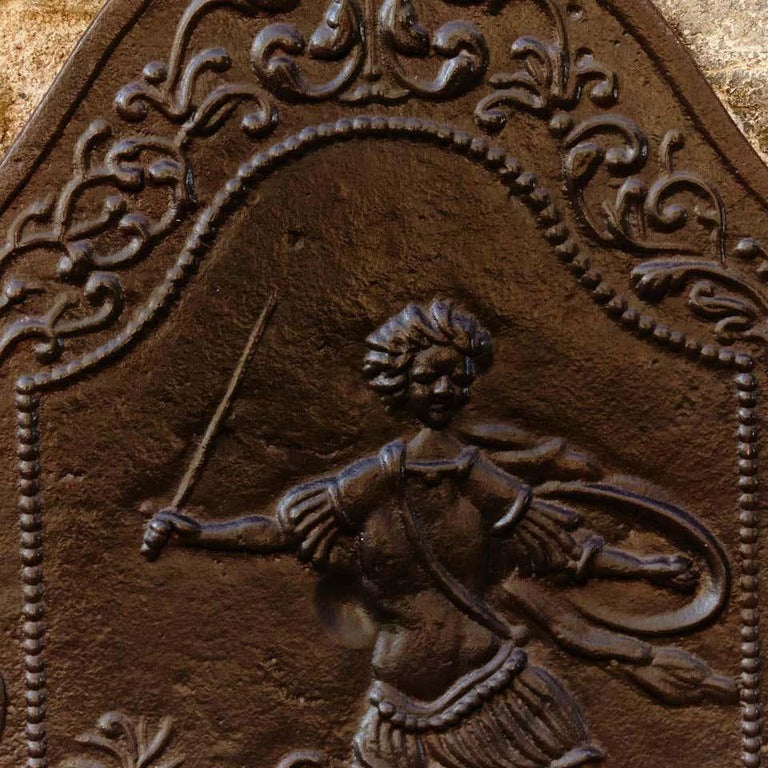 19th Century Iron Fire Place Screen For Sale at 1stDibs