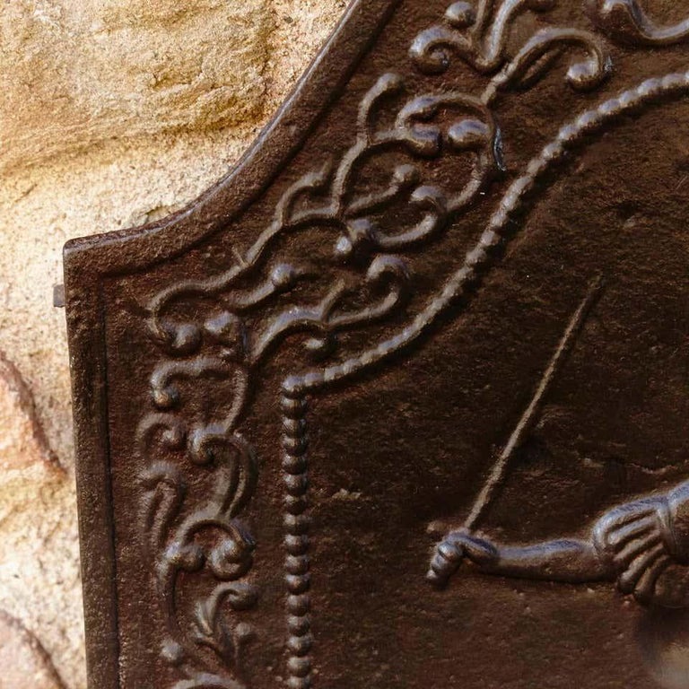 19th Century Iron Fire Place Screen For Sale at 1stDibs