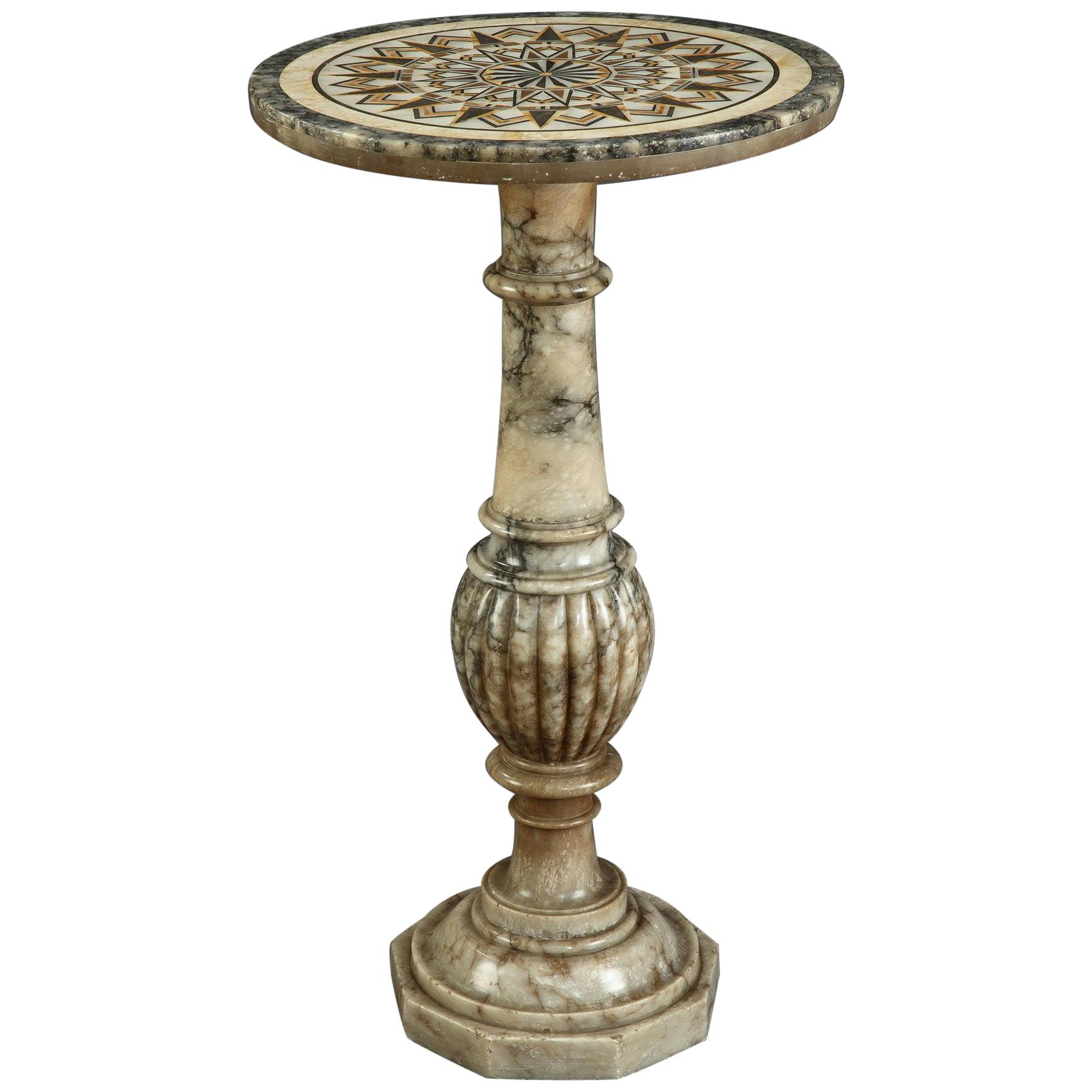 Italian Directoire Marquetry Table For Sale at 1stDibs