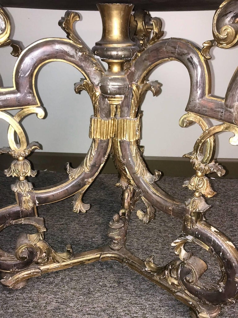 19th Century Italian Baroque Centre Table at 1stDibs
