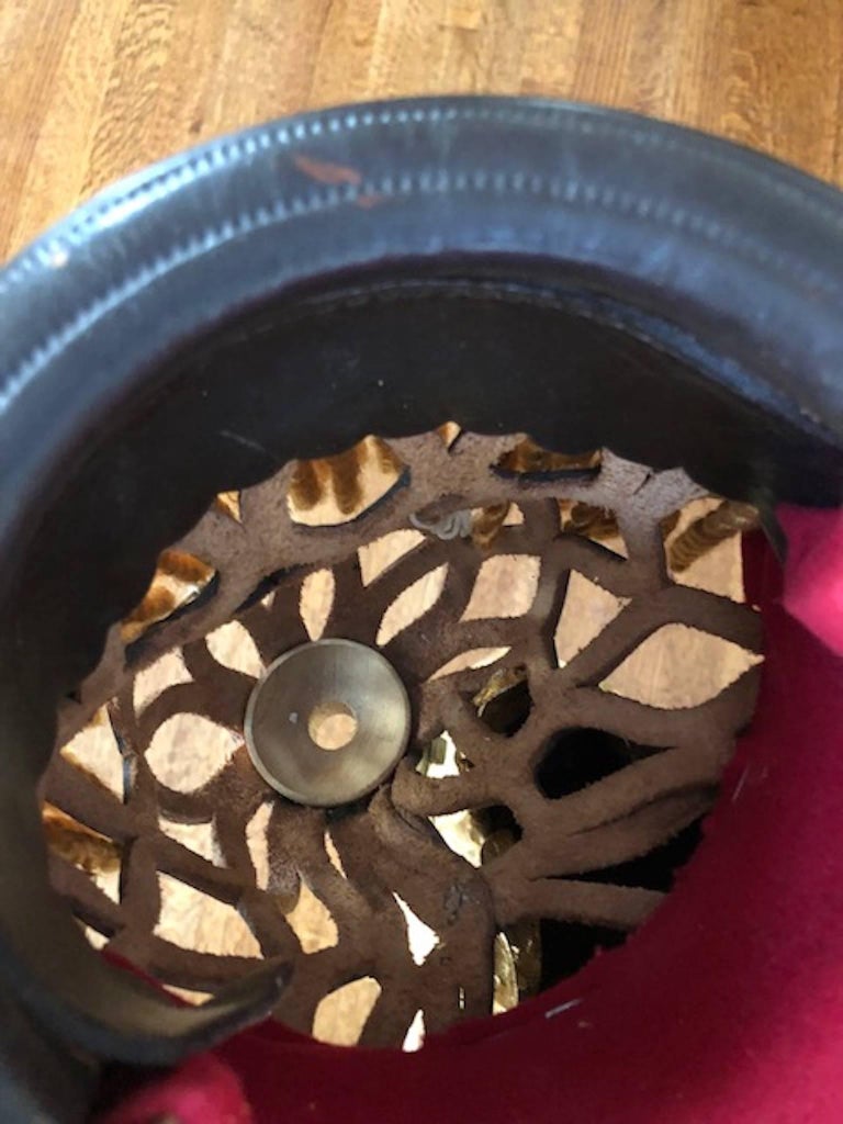 20th Century Italian Billiards Pool Table with Decorative Gilt Bronze ...