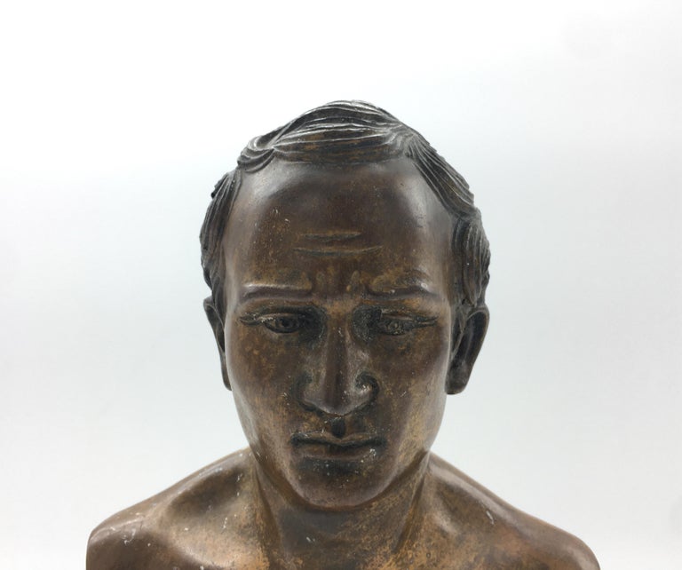 19th Century Italian Bronze Bust of Roman Senator Cicero at 1stDibs