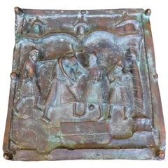 Composition Plaster Station of the Cross For Sale at 1stDibs