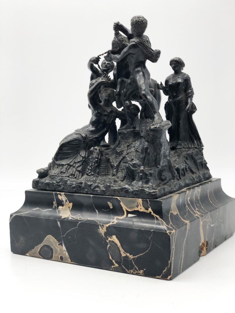 19th Century Italian Bronze Sculpture Toro Farnese Classical Greek by ...
