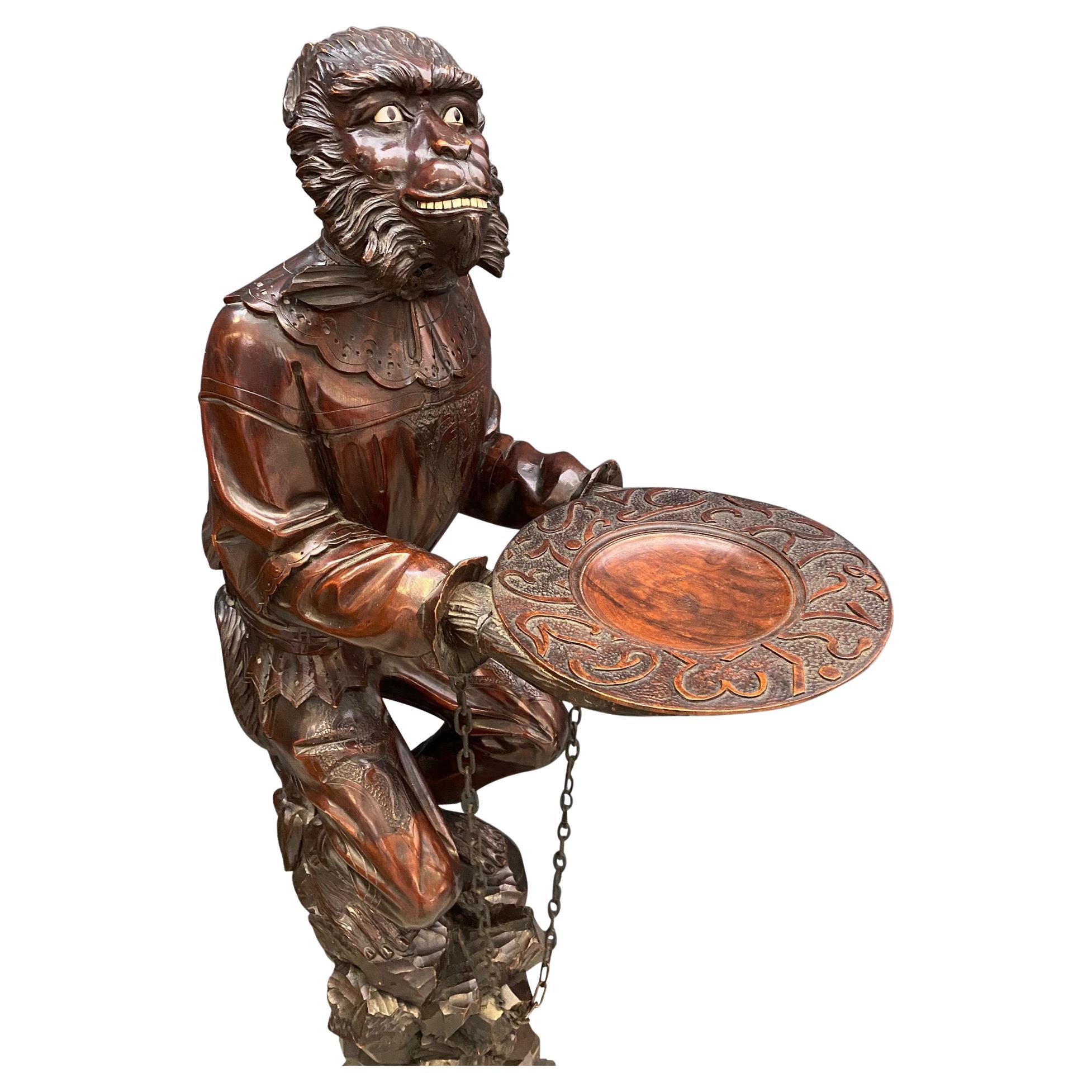 Maurice Roger Marx, Sitting Monkey, French School, circa 1920 For Sale ...