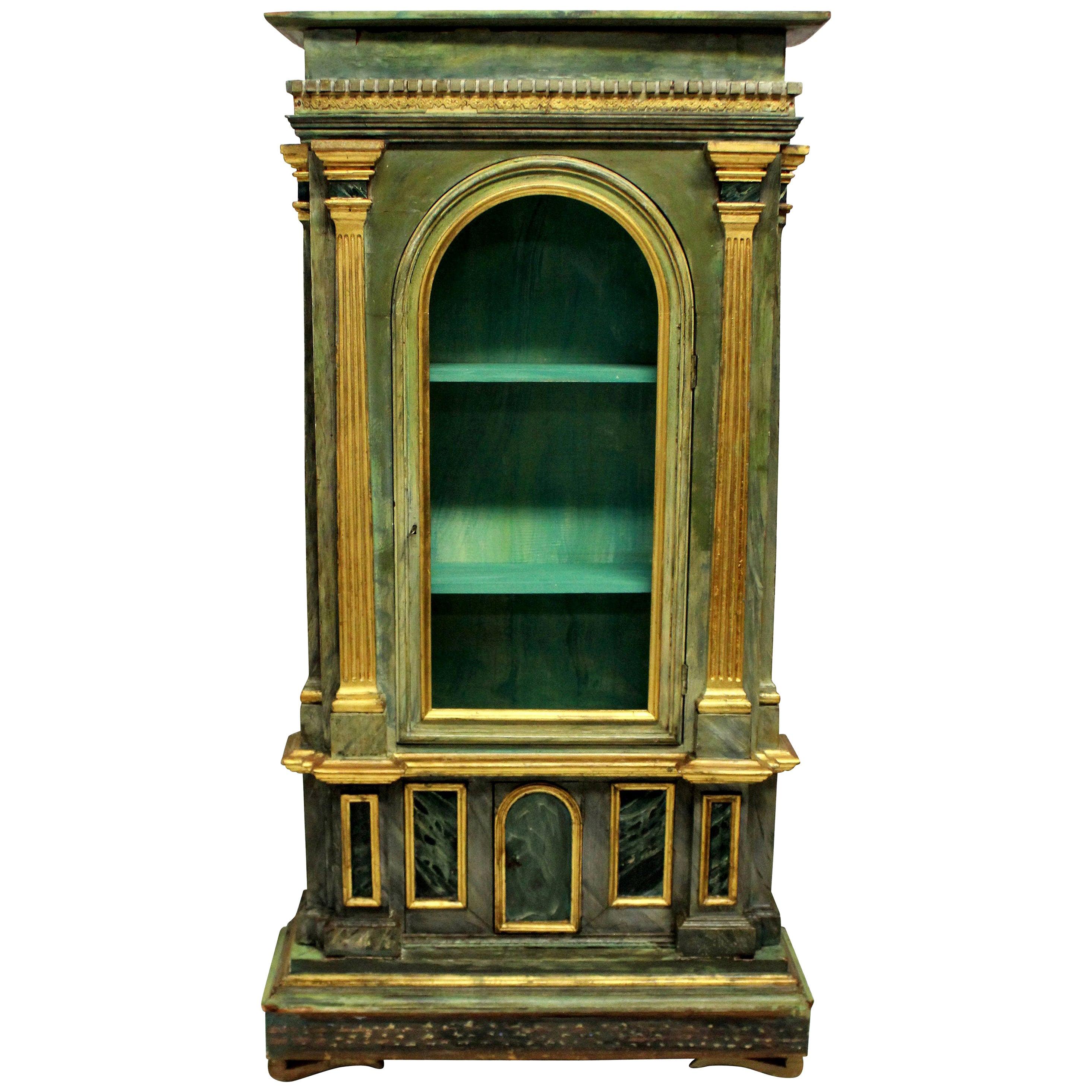 19th Century Italian Curiosity Cabinet For Sale at 1stDibs