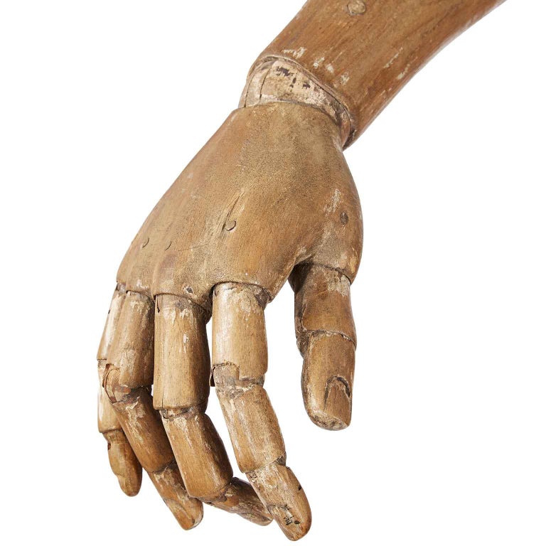 19th Century Italian Female Mannequin Life-Size Artists Lay Figure For ...