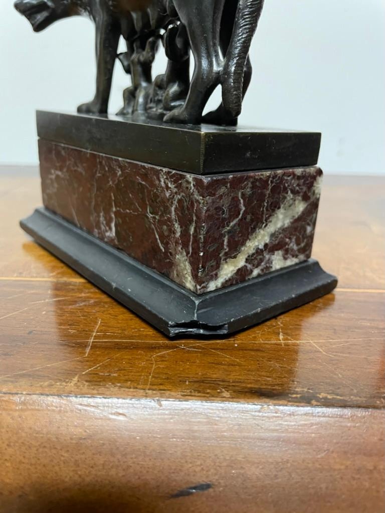 19th Century Italian Grand Tour Bronze of Romulus and Remus Founders of ...