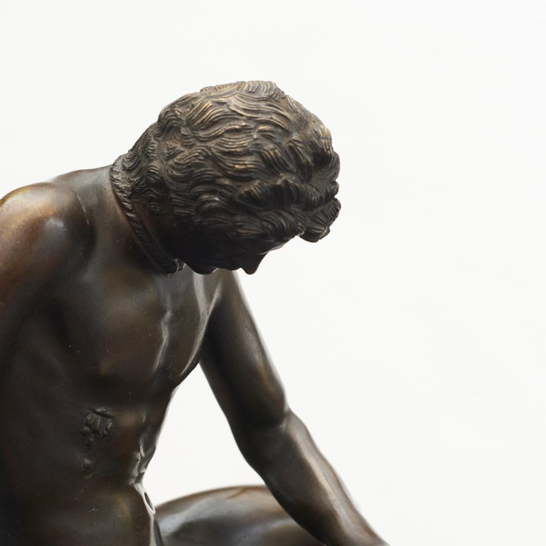 19th Century Italian Grand Tour' Bronze Sculpture of "The Dying Gaul ...