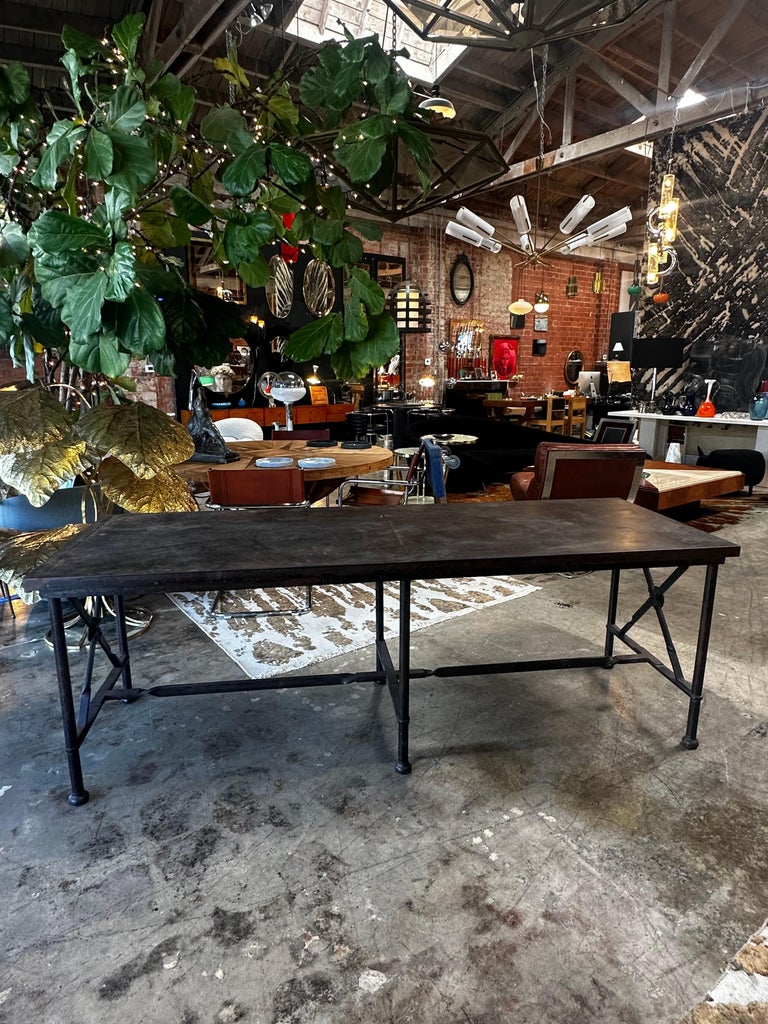 19th Century Italian Iron Handmade Table For Sale at 1stDibs