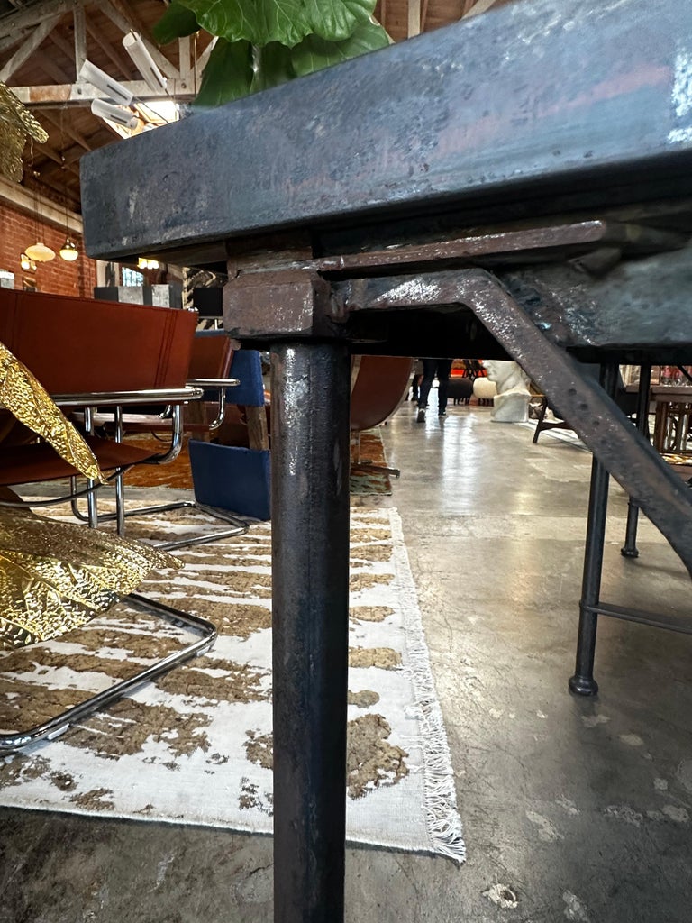 19th Century Italian Iron Handmade Table For Sale at 1stDibs