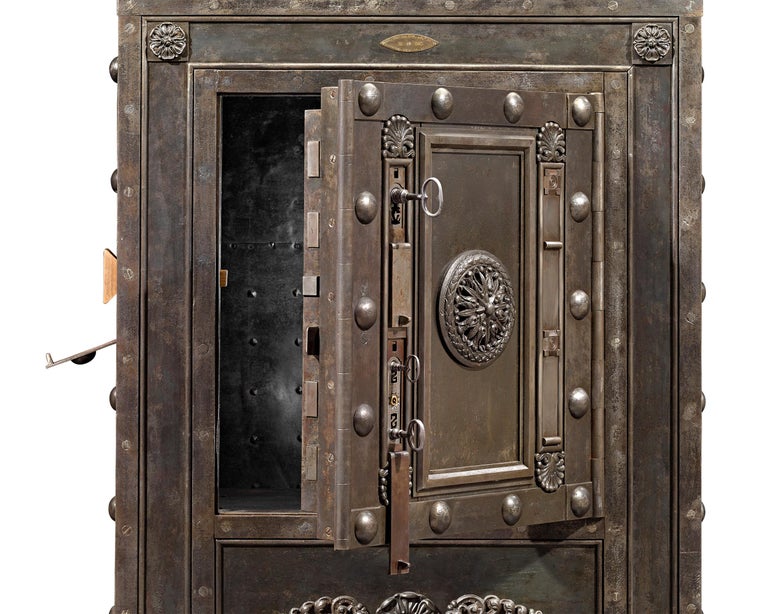 19th Century Italian Iron Safe at 1stDibs