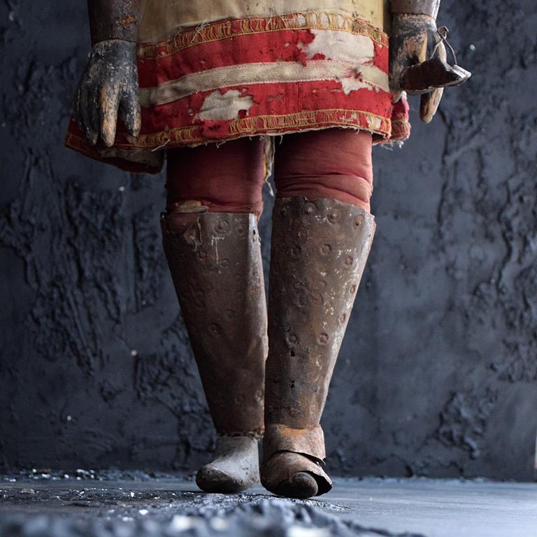 19th Century Italian Knights Templar Marionette Puppet For Sale at 1stDibs