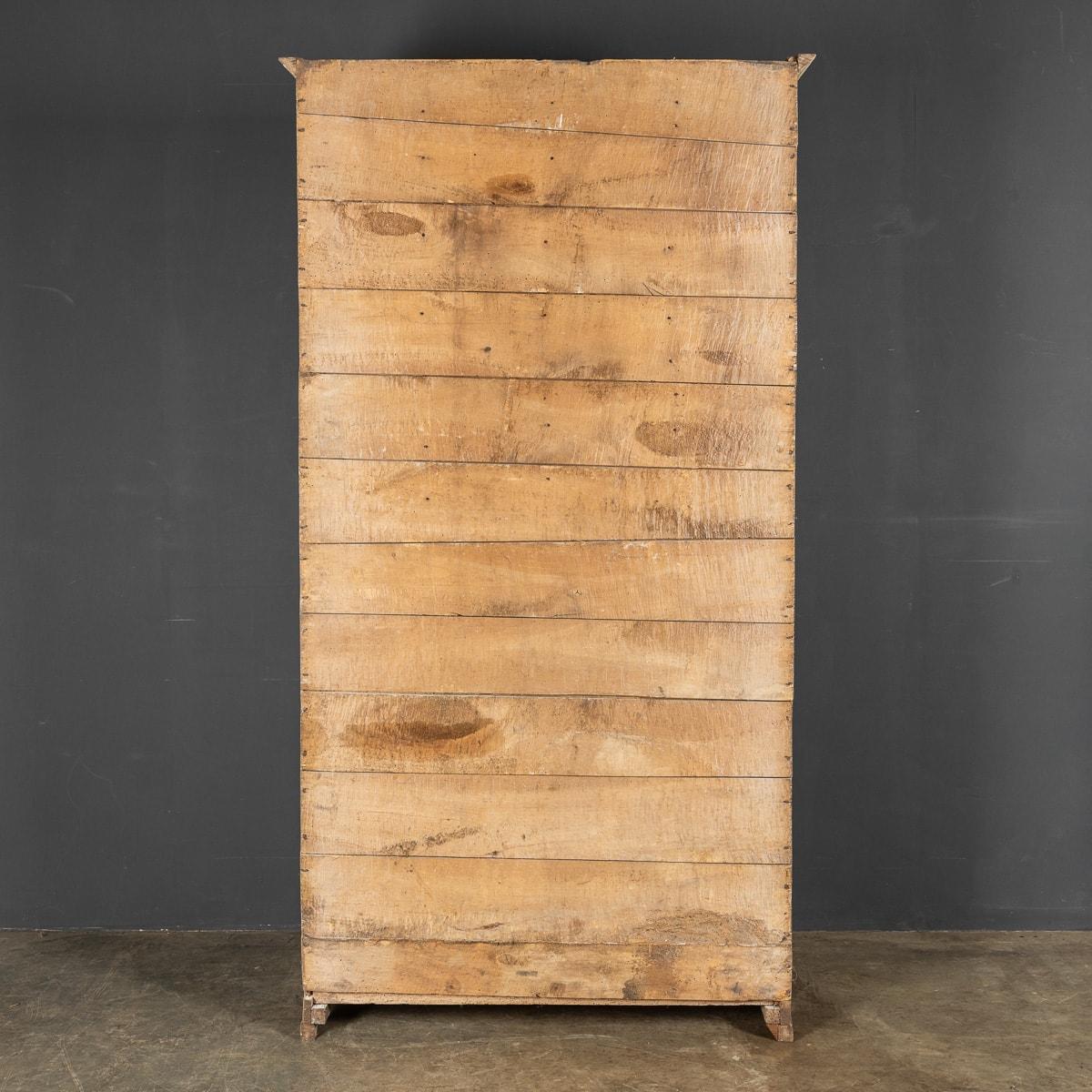 19th Century Italian Painted Pine Cupboard, c.1850 at 1stDibs