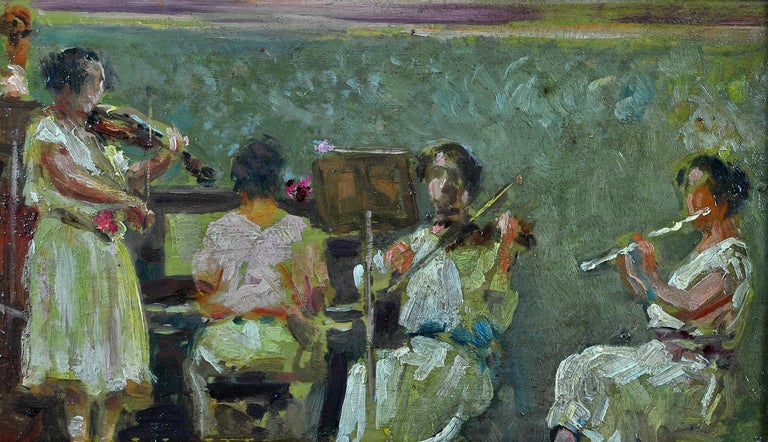 19th Century Italian School - The Orchestra - 19th Century Italian ...