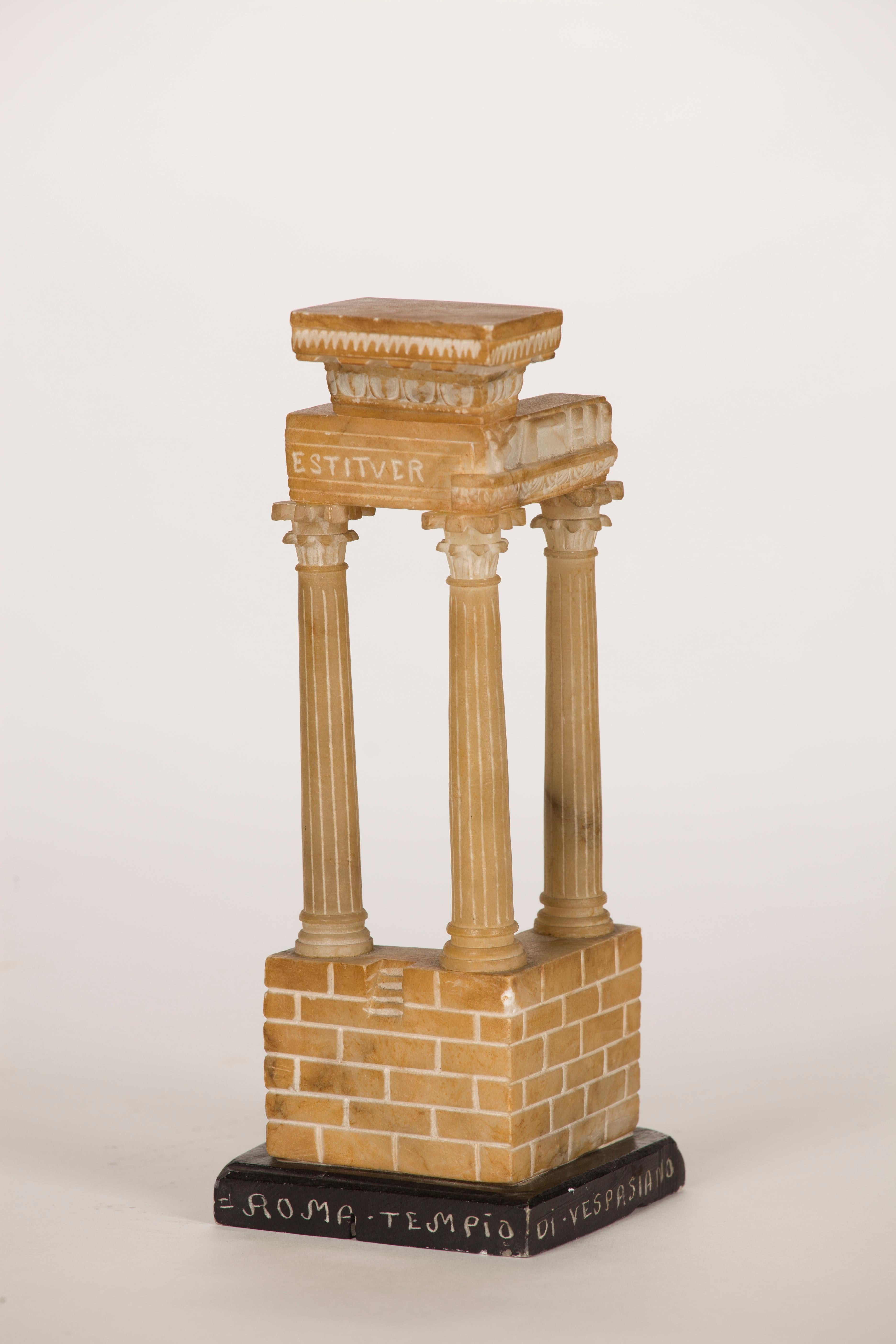 Marble Model Of Temple - 86 For Sale on 1stDibs