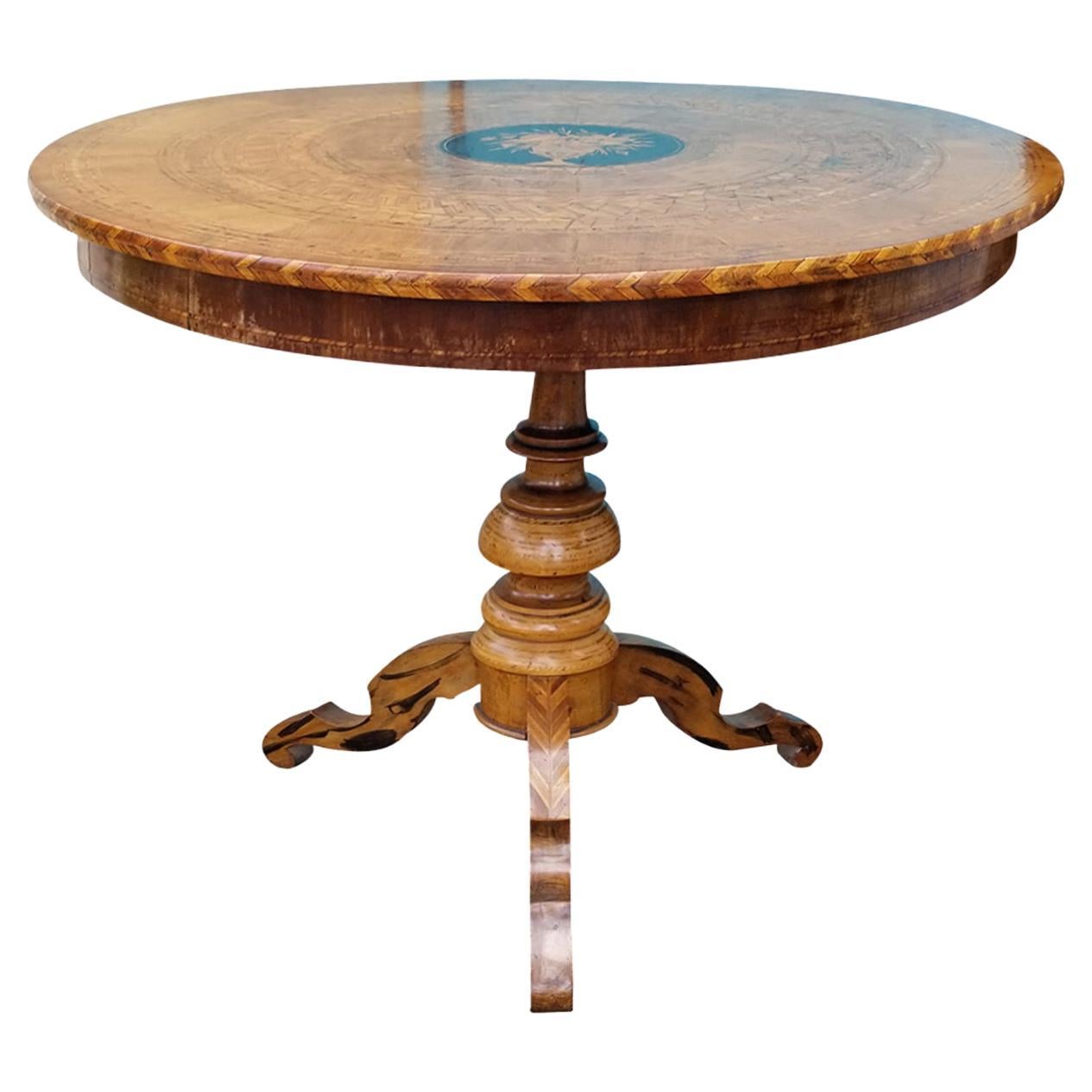 Spectacular Table of Carrera Marble on 19c Urn Pedestal Base at 1stDibs