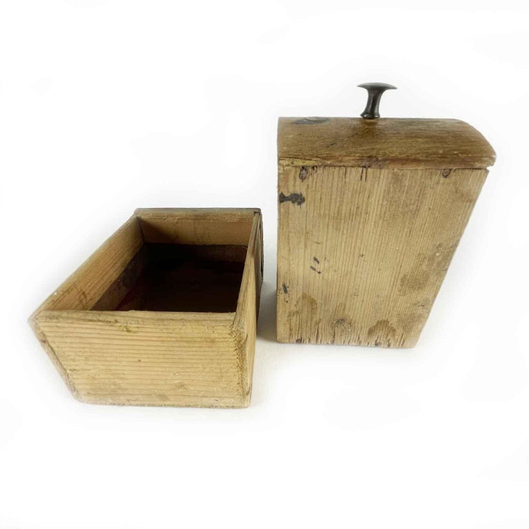19th Century Italian Voting Box Tuscan Confraternity Carved Barrel ...