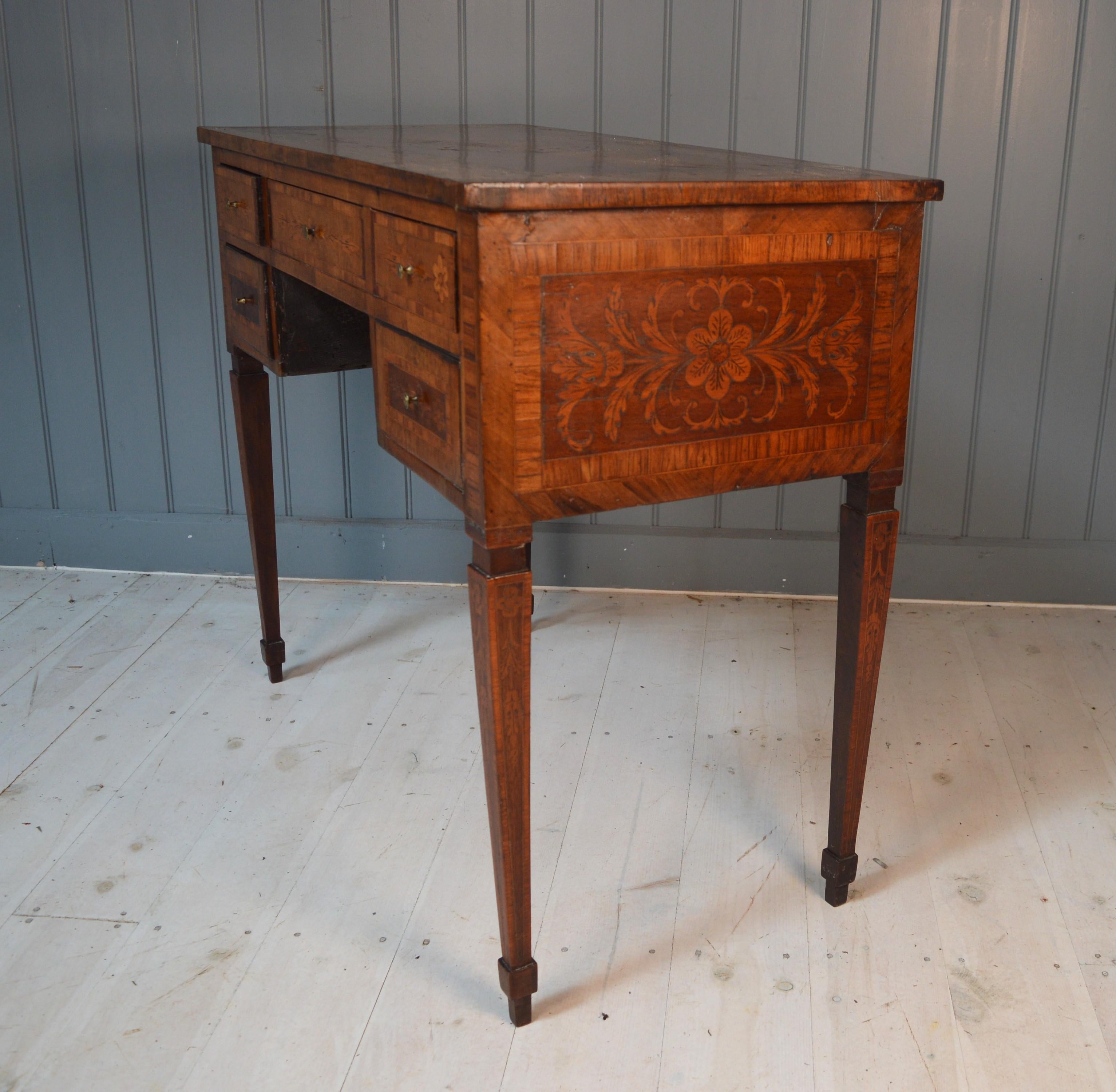 19th Century Italian Writing Table For Sale at 1stDibs