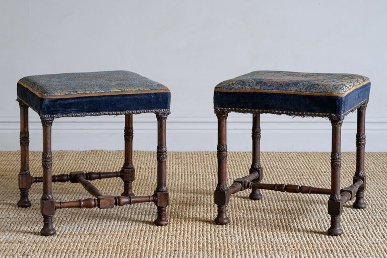 19th Century Jacobean Revival Stools at 1stDibs