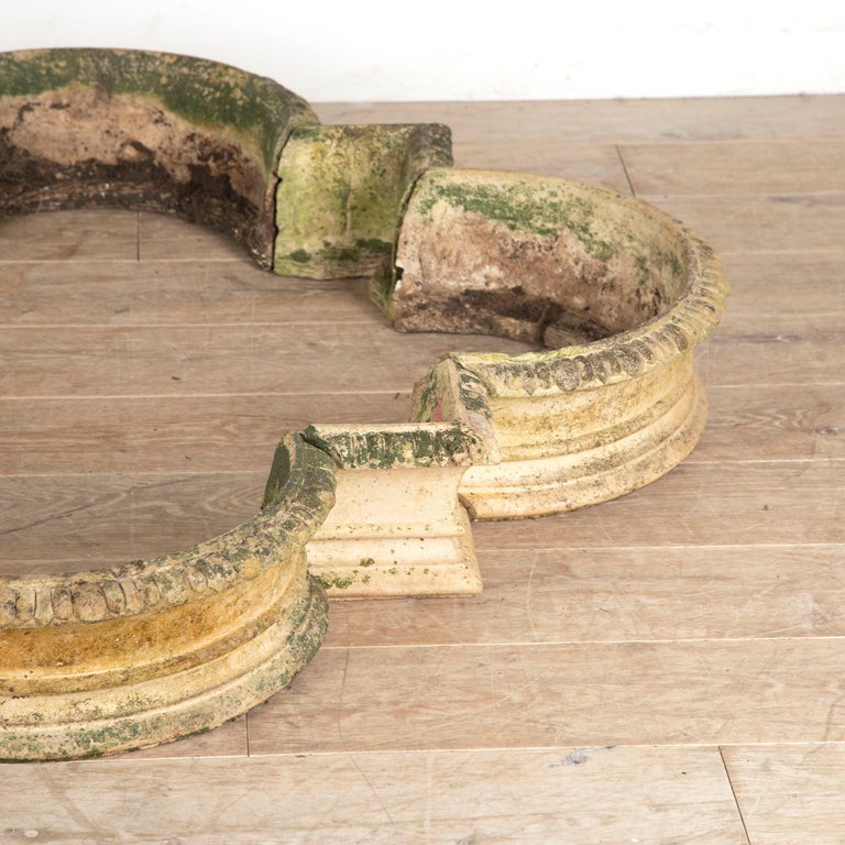 19th Century James Pulham Terracotta Quatrefoil Fountain Basin For Sale ...