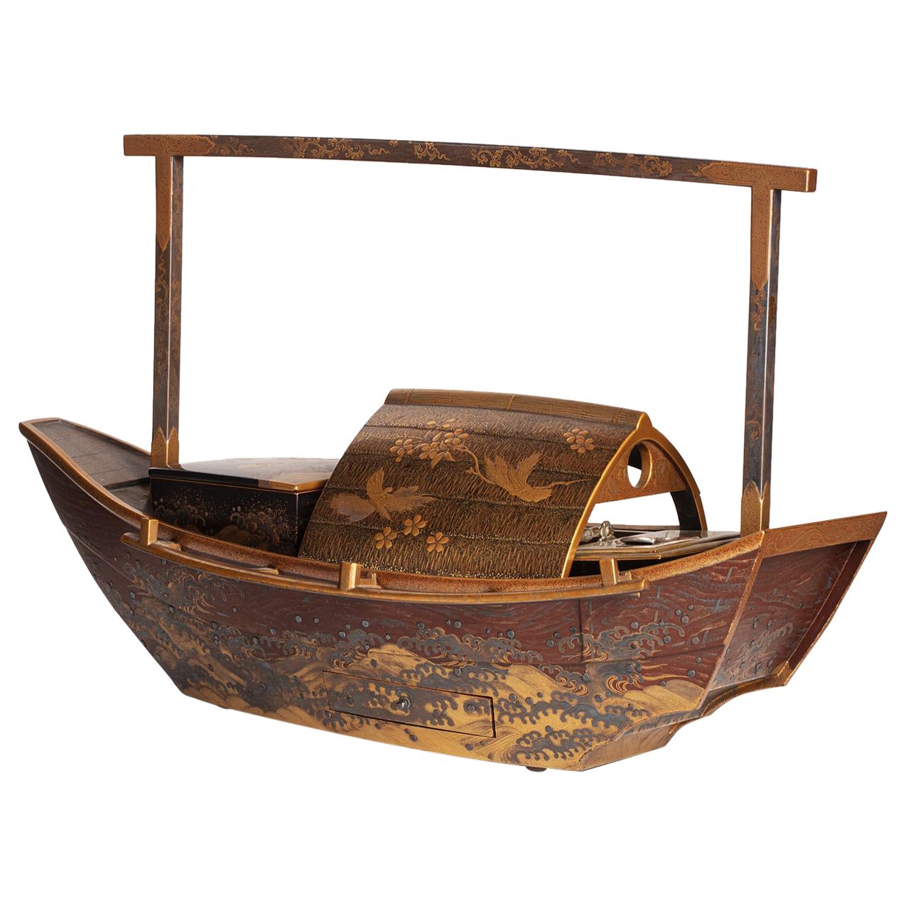 Japanese gold and silver lacquer low table from a Royal Collection at ...