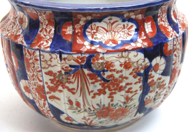 19th Century Japanese Imari Cache Pot at 1stDibs
