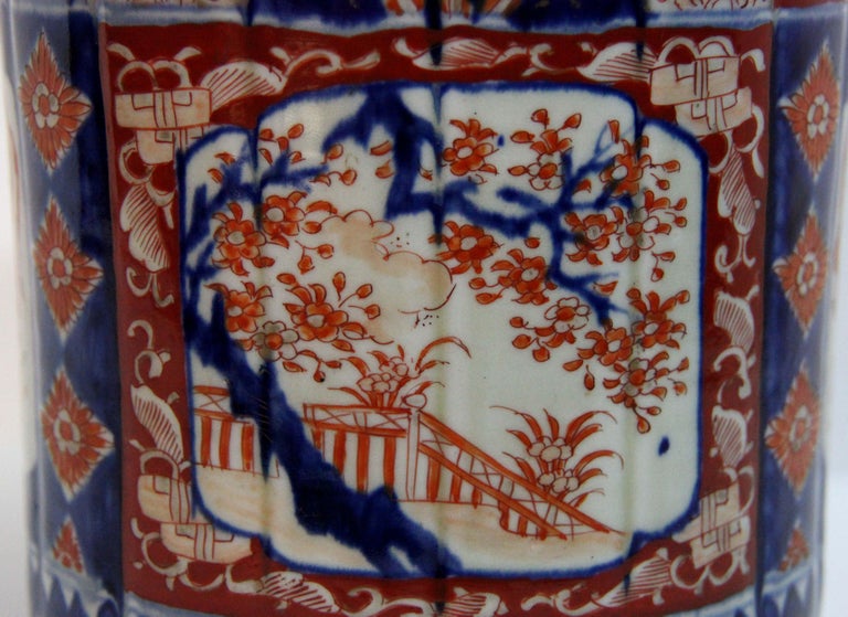 19th Century Japanese Imari Cache Pot at 1stDibs