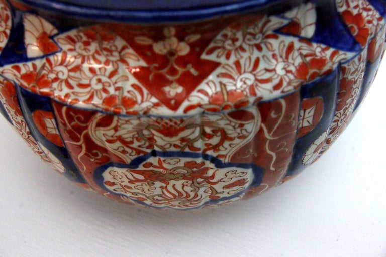 19th Century Japanese Imari Cache Pot at 1stDibs