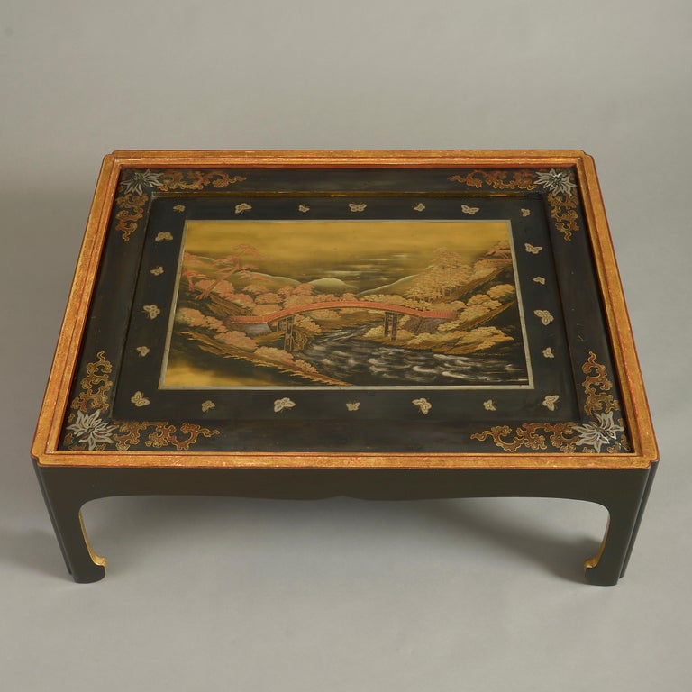 19th Century Japanese Lacquer Panel Low Table at 1stDibs | japanese ...
