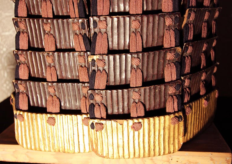 19th Century Japanese Samurai Suit of Armor (Dò), Complete with ...